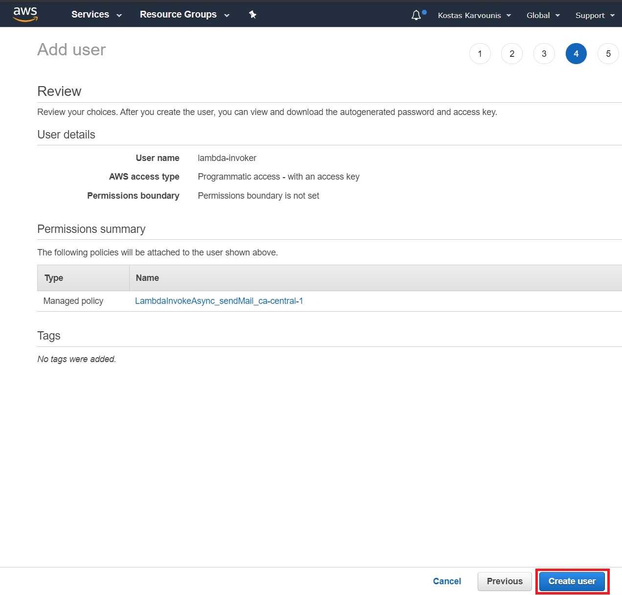 Invoke an AWS Lambda function | Coding Licks